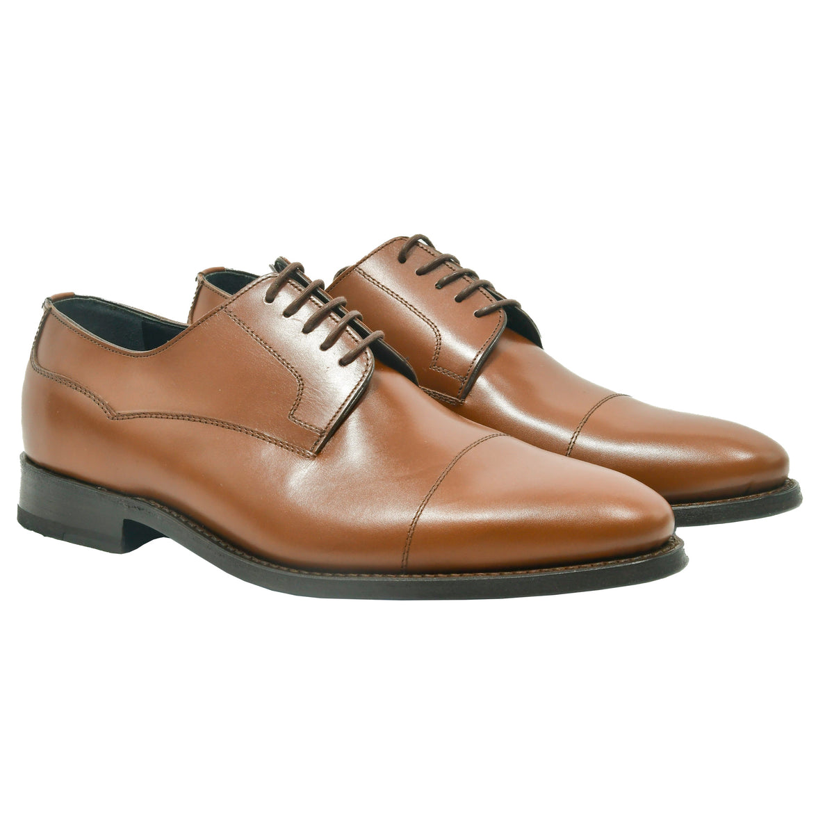 Jonathan Abel-Astor Chestnut | Goodyear Welted Derby Shoes